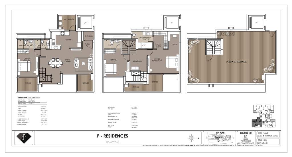 F Residences Balewadi 2BHK 3BHK 4BHK - Purple Realtors in Pune
