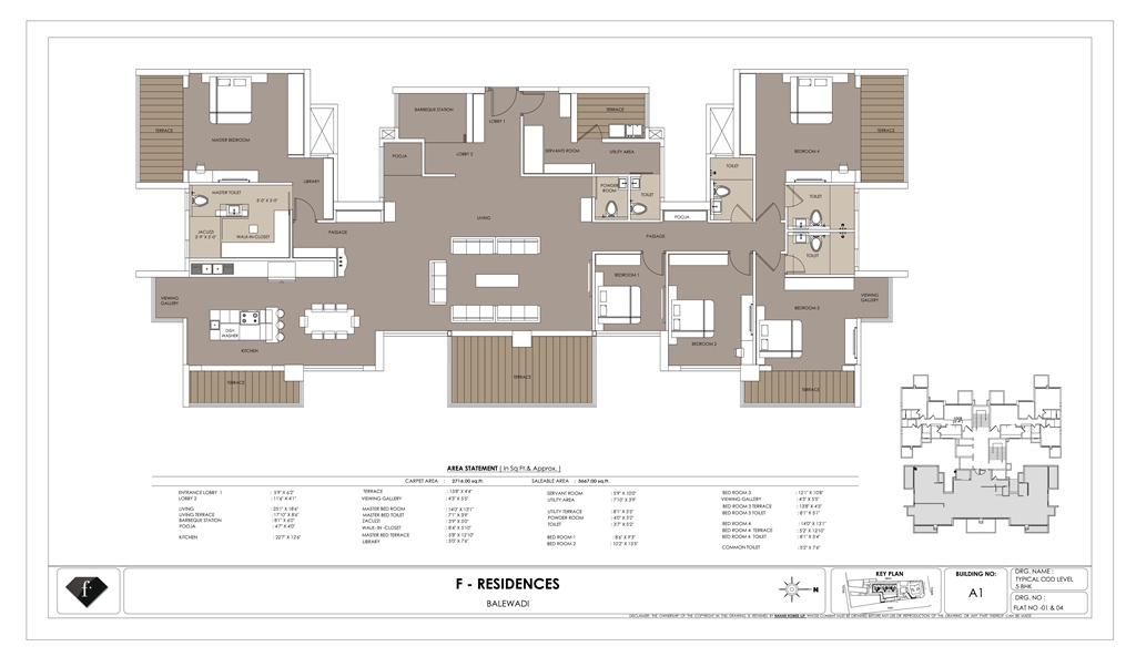 F Residences Balewadi 2BHK 3BHK 4BHK - Purple Realtors in Pune