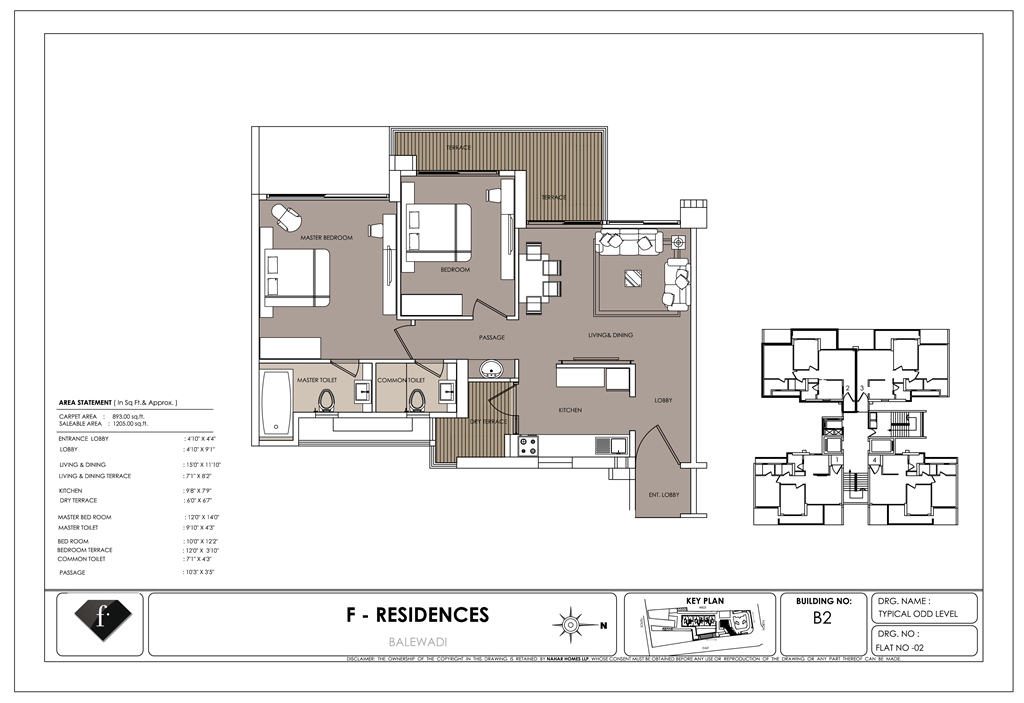 F Residences Balewadi 2BHK 3BHK 4BHK - Purple Realtors in Pune