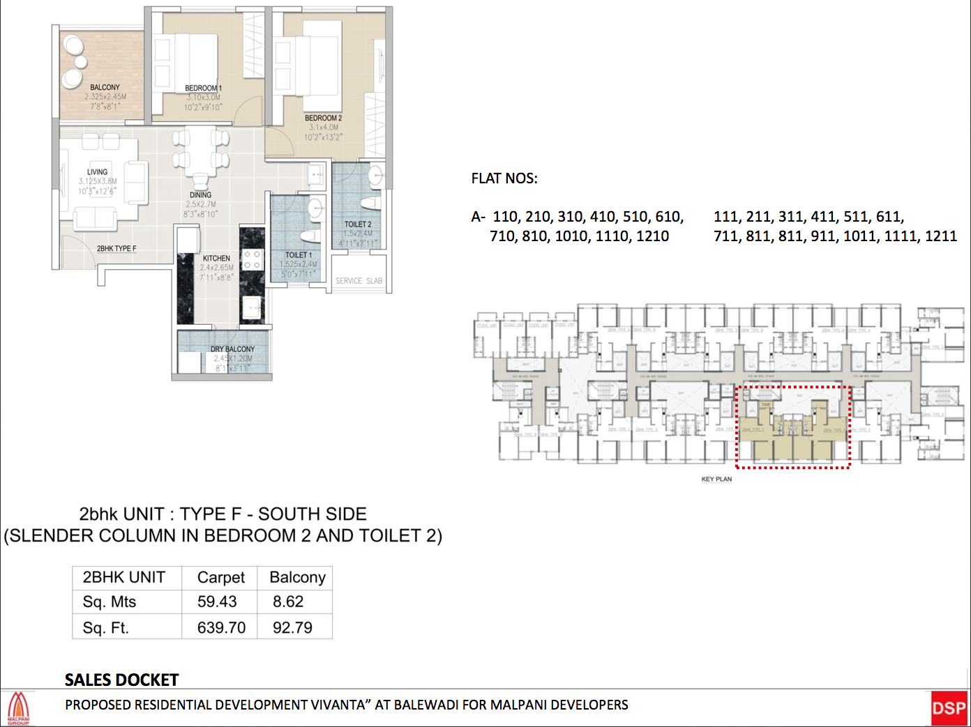 MALPANI VIVANTA BALEWADI STUDIO 1BHK 2BHK PRICE LOCATION FLOOR PLAN ...