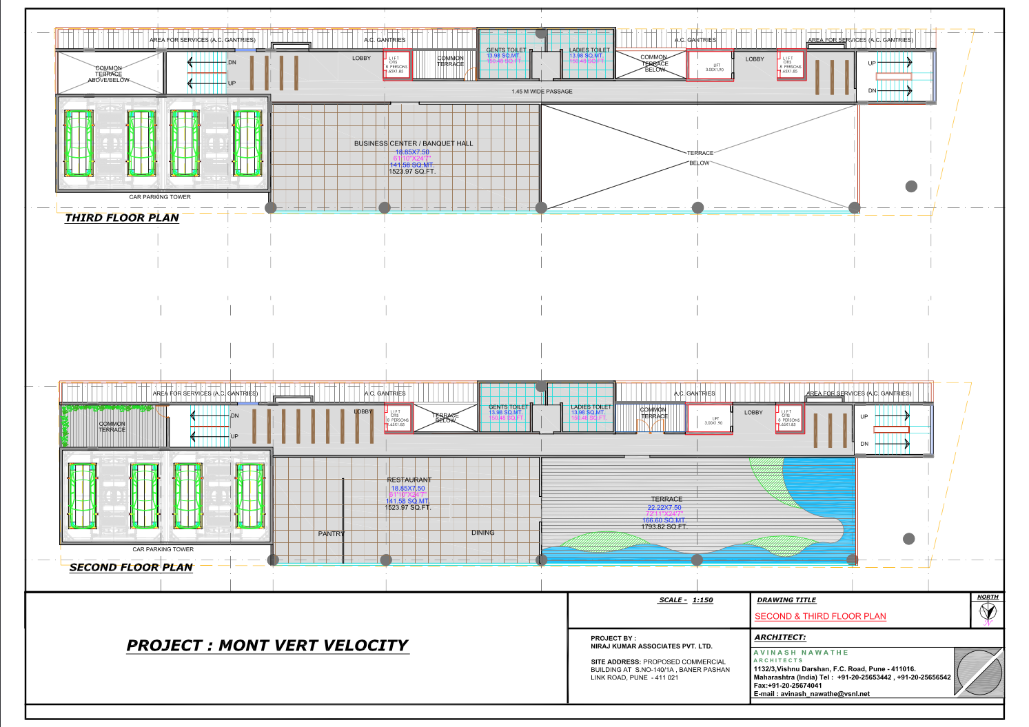 Mont Vert Velocity Baner Pashan Link Rd Offices Showroom Restaurant