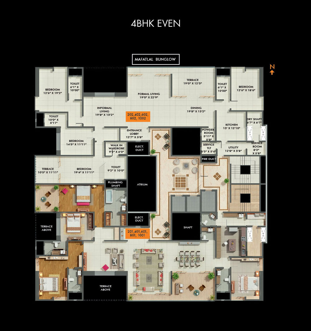 Kumar Privie Shiloh Model Colony Pune 4BHK Plan Cost Sheet ...