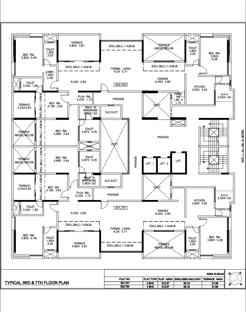 Kumar Privie Shiloh Model Colony Pune 4BHK Plan Cost Sheet ...