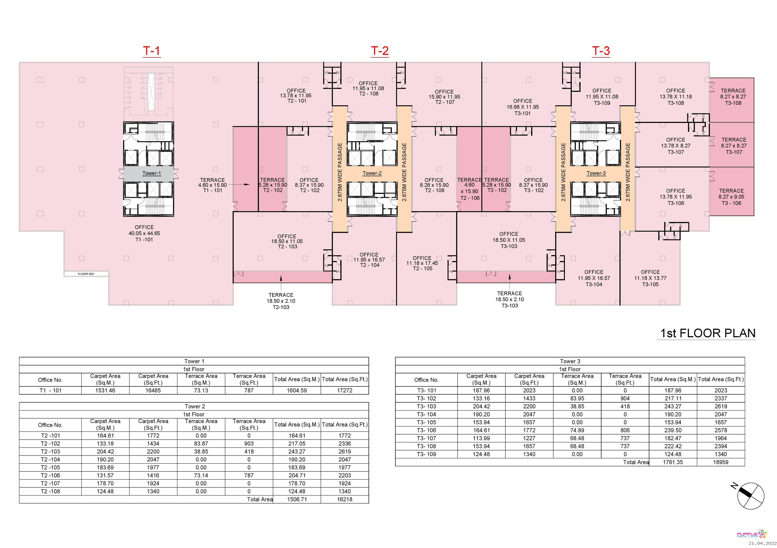 KWT KOHINOOR WORLD TOWER PIMPRI PUNE COMMERCIAL OFFICE SPACE SHOP ...