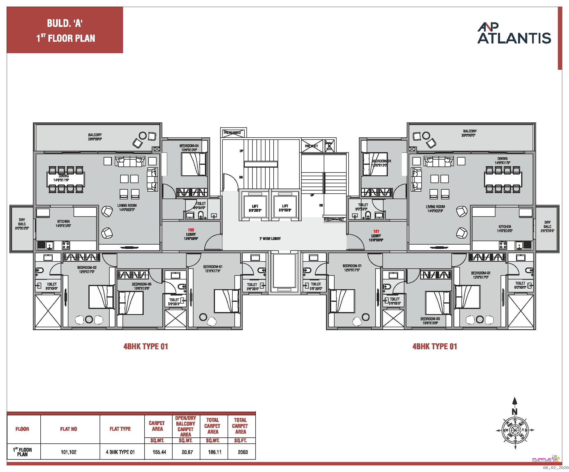ANP Corp Atlantis Baner Balewadi 2BHK 3BHK 4BHK Price Location Floor ...