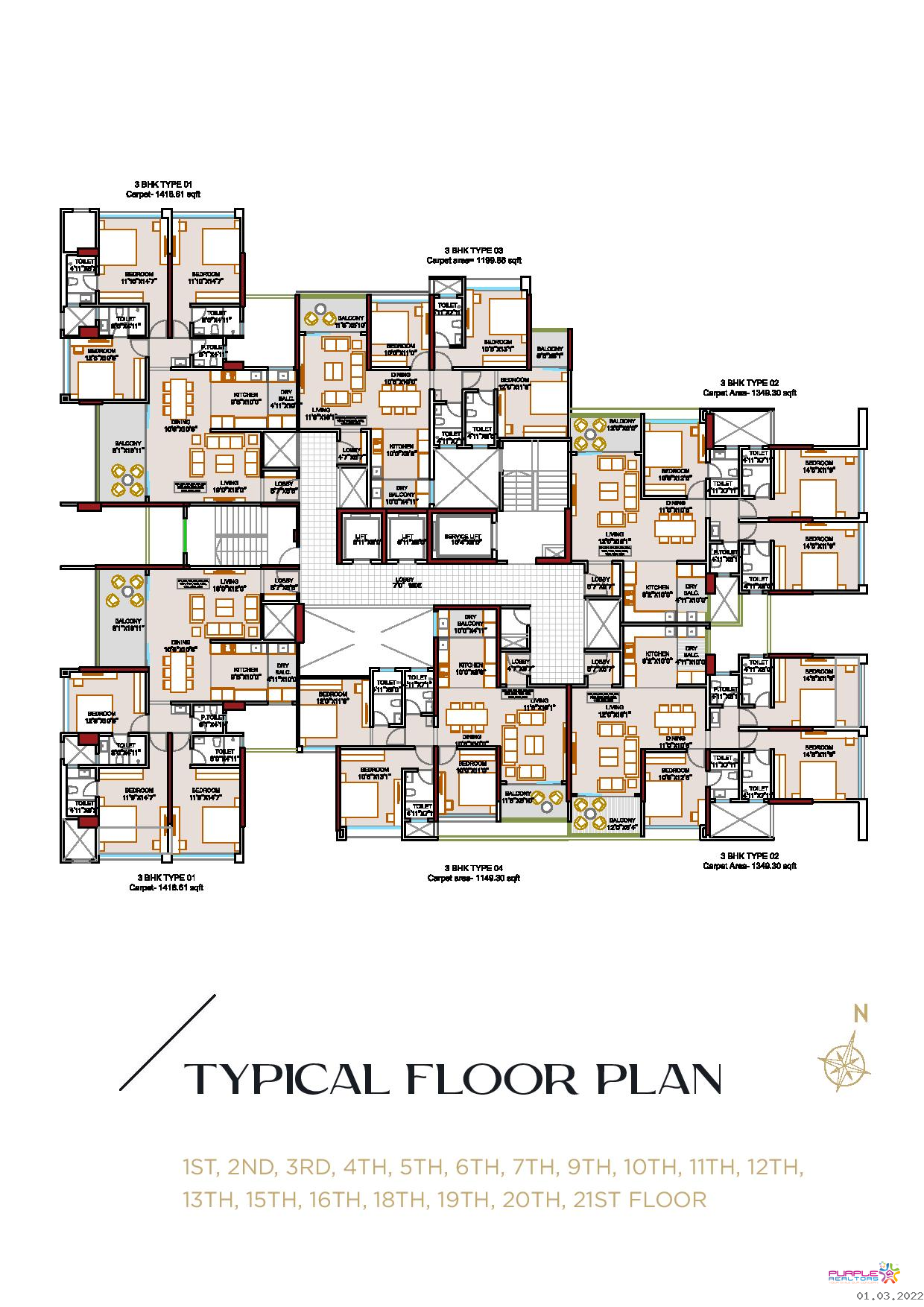 Nandan Ace by Jhamtani Balewadi Pune 3BHK Price Location Amenities ...
