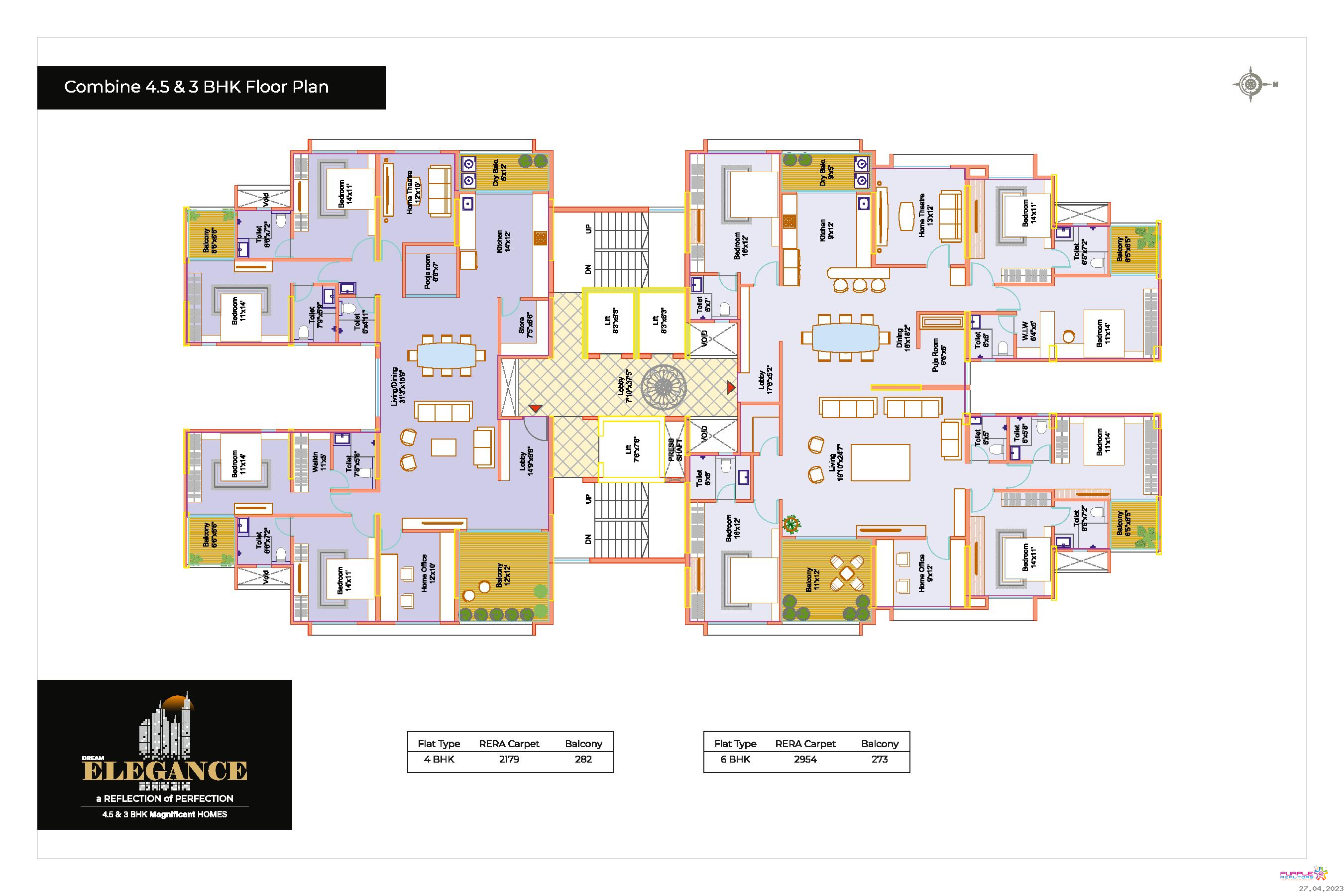 Dream Elegance Balewadi Pune 3 and 4 BHK Price Location Floor Plan ...