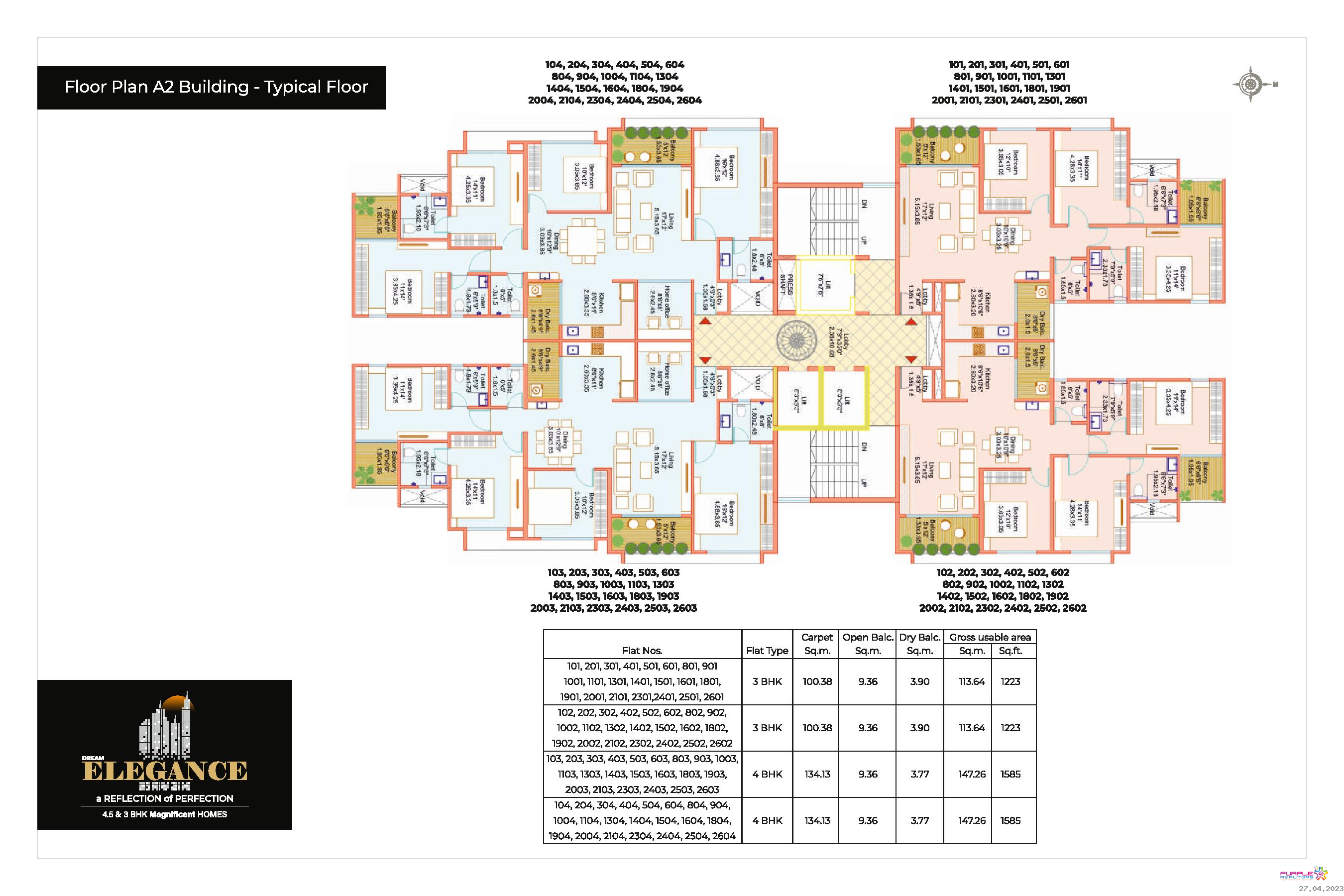 Dream Elegance Balewadi Pune 3 and 4 BHK Price Location Floor Plan ...