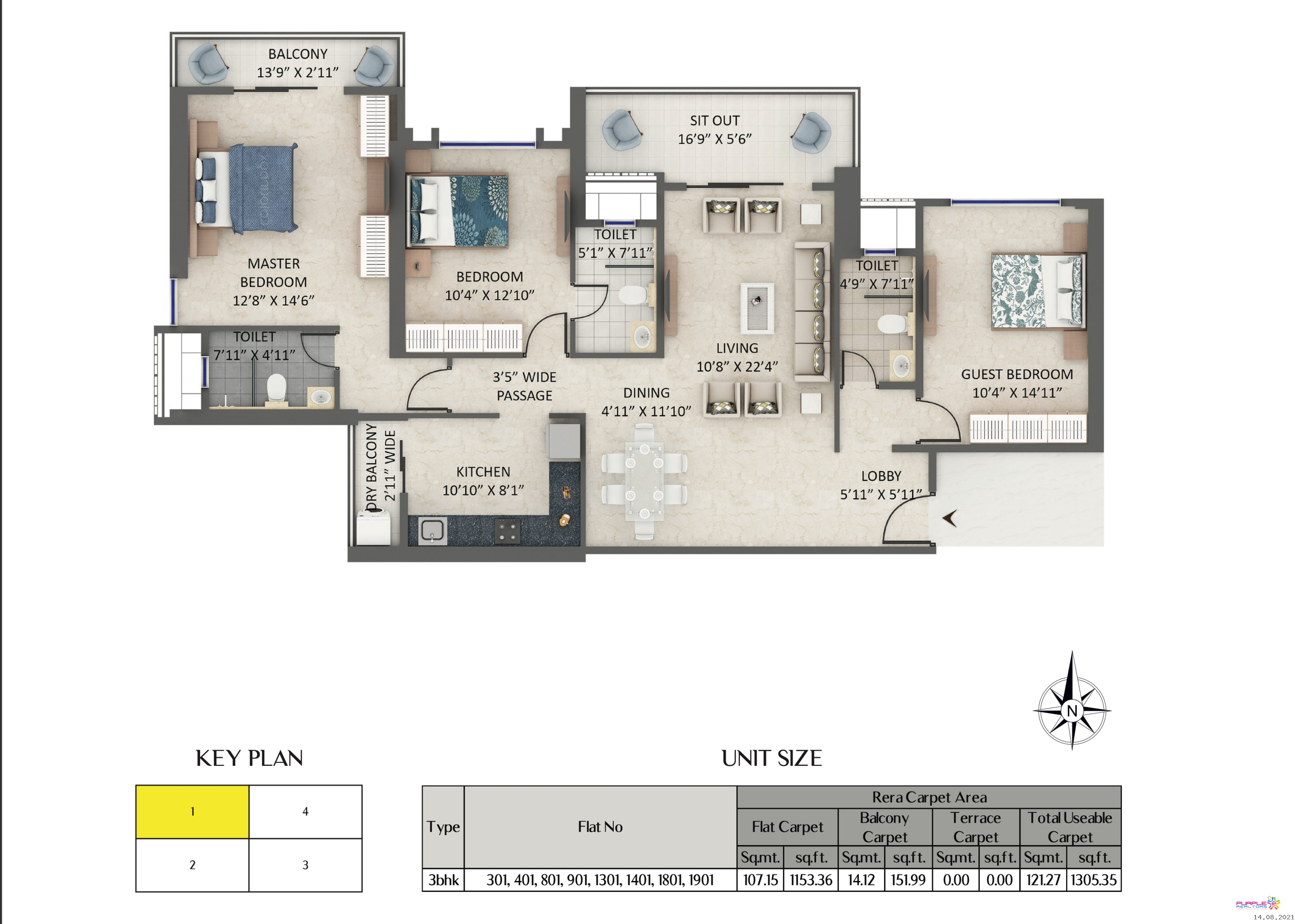 Supreme Estia Baner 2BHK 3BHK 4BHK Price Location Floor Plan Review ...