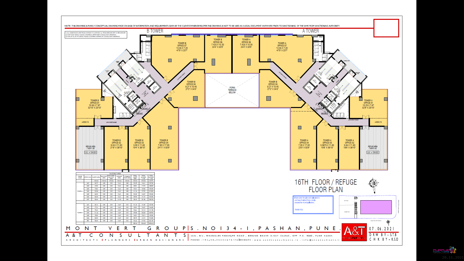 Mont Vert Montclaire Baner Pune Commercial Projects Office Spaces ...