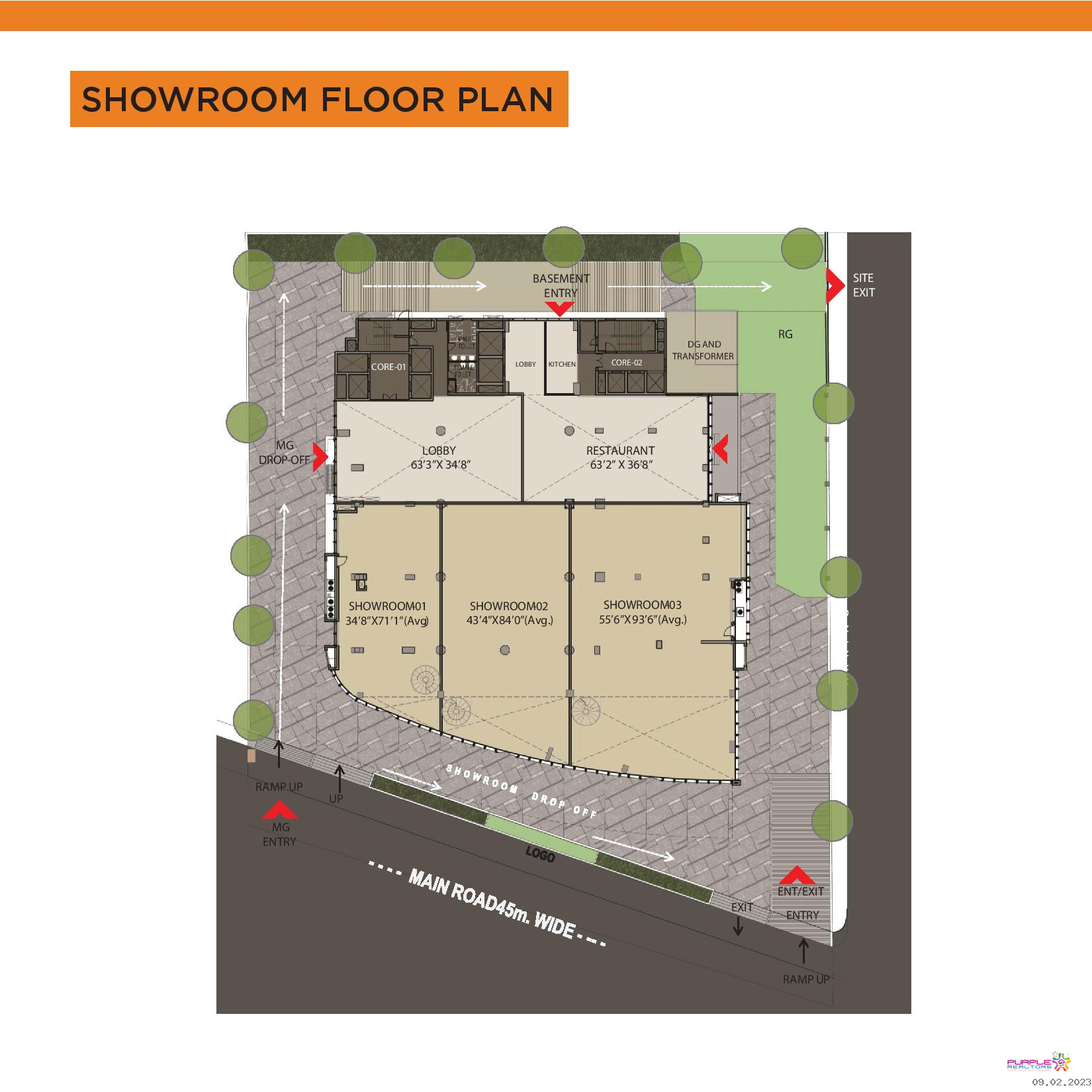 M Triumph by Malpani Shivajinagar Pune Showroom Office Space