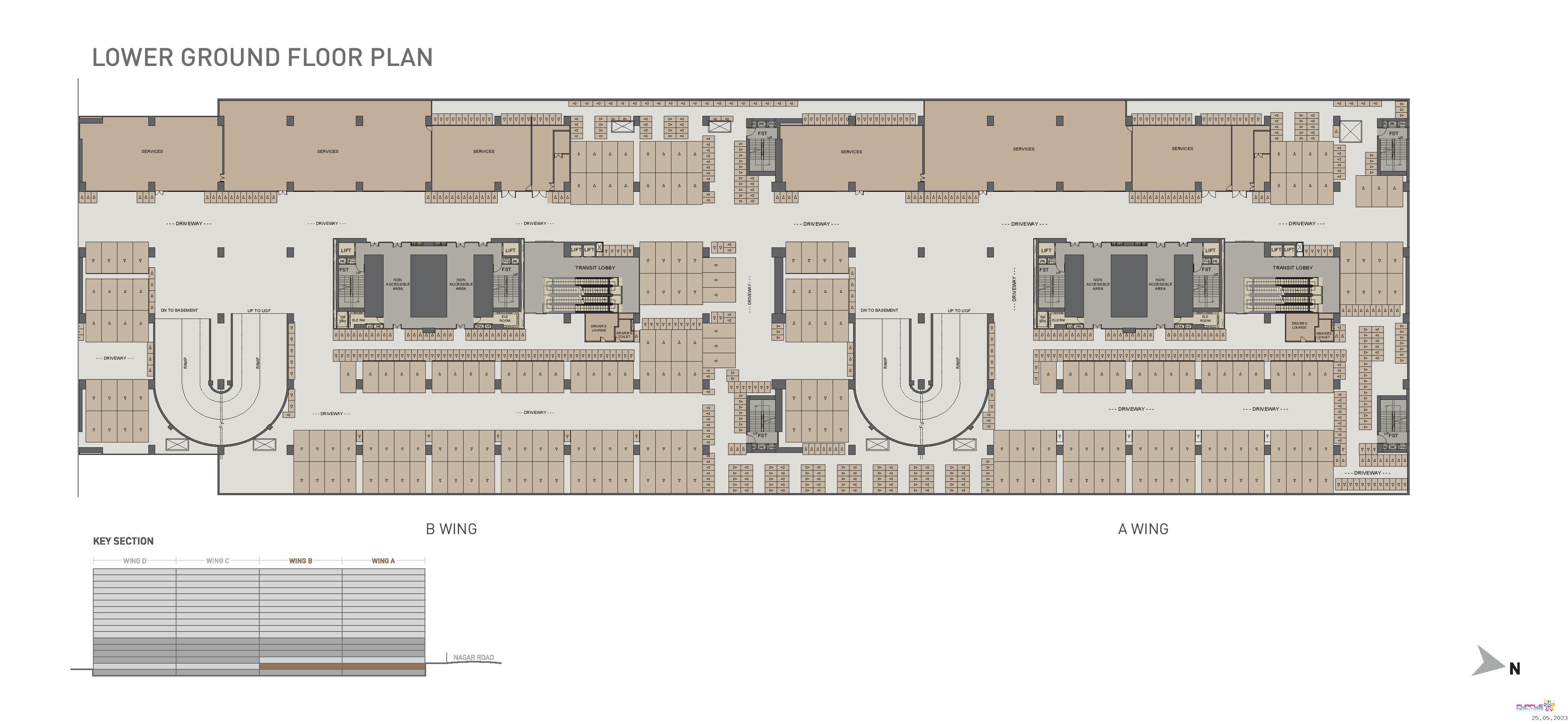 AP4 Tech Park by Amar Builders Wagholi Kharadi Pune IT Park - Purple ...