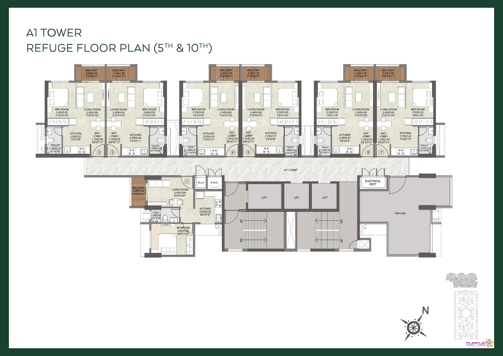 Kalpataru Jade Skyline Baner Pune 3BHK Price Location Floor Plan ...