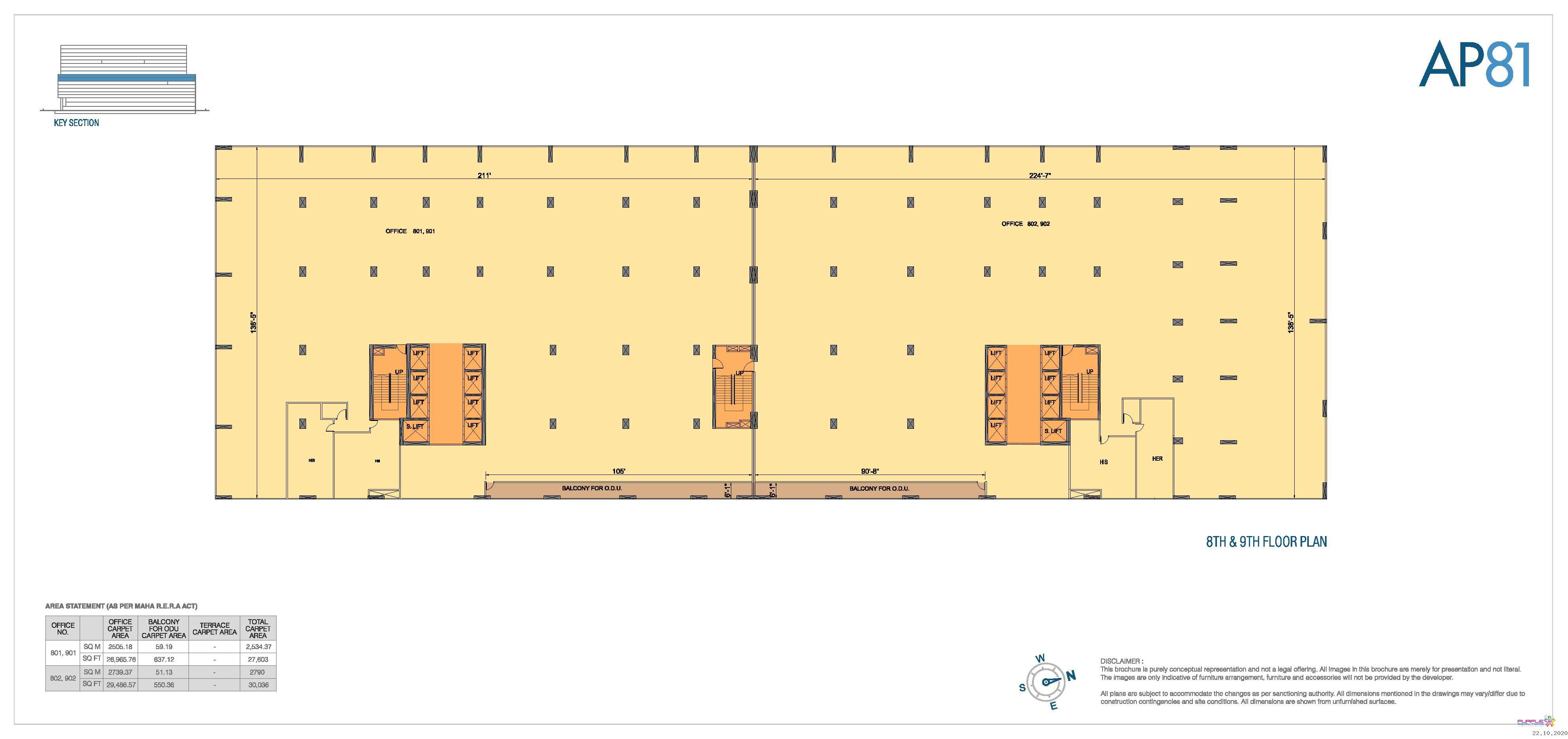 AP81 AP83 Amar Pristine Eighty Three Commercial Koregaon Park Mundhwa ...