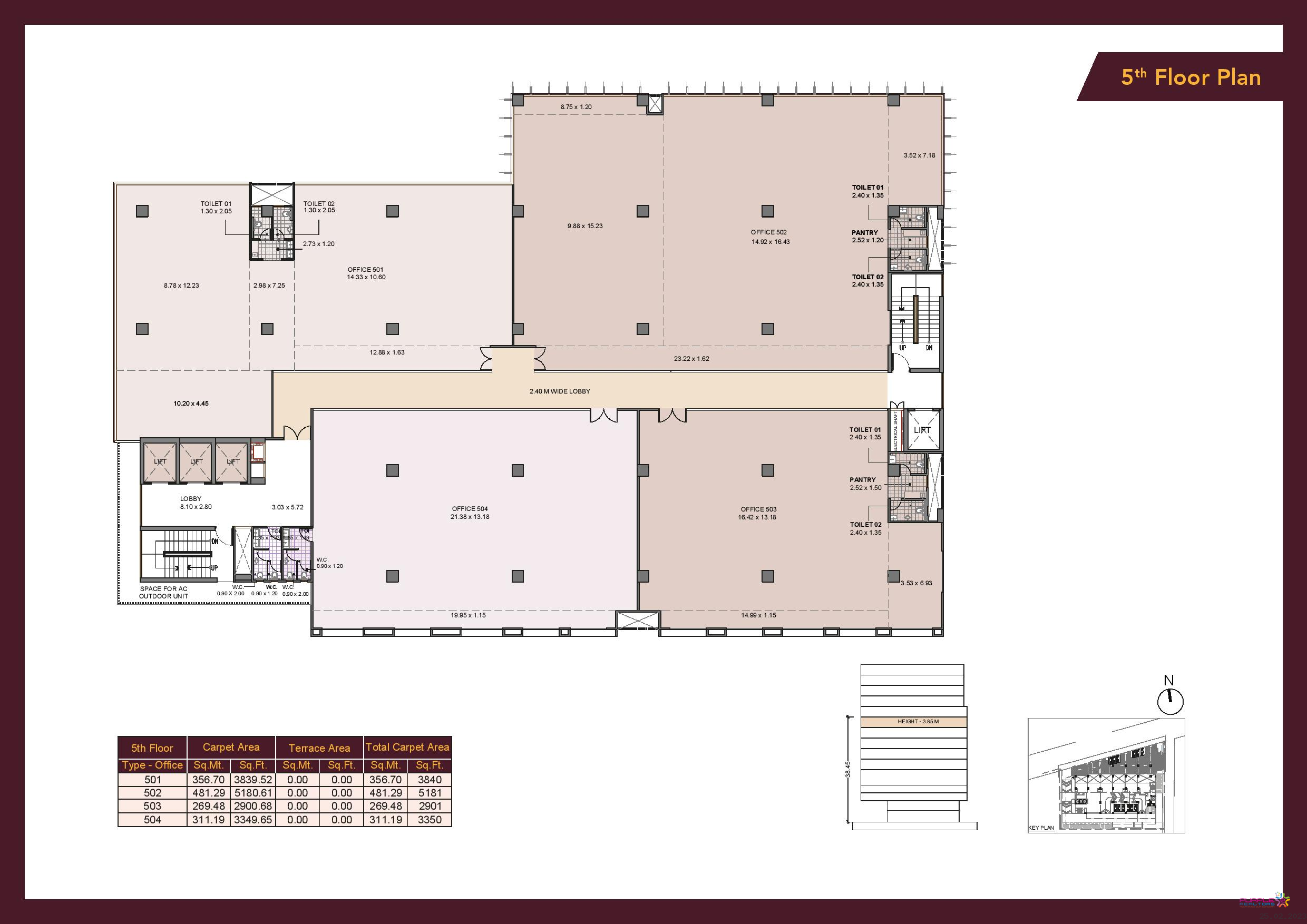 KBT Kohinoor Buisness Tower Mundhwa Pune Commercial Project