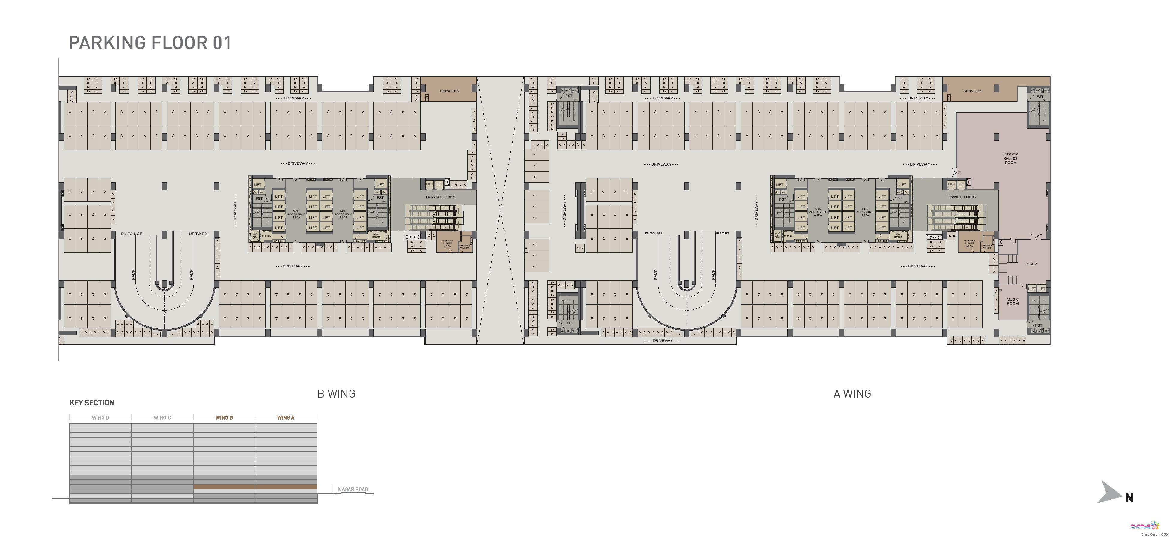 AP4 Tech Park by Amar Builders Wagholi Kharadi Pune IT Park - Purple ...