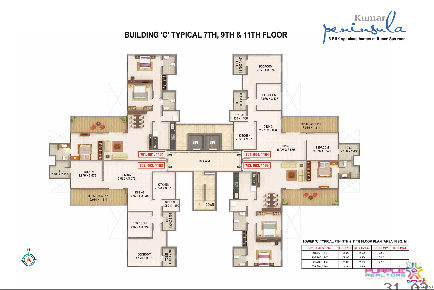 Kumar Peninsula Baner Pashan Link Road Pune 3BHK 4BHK 5BHK Price ...