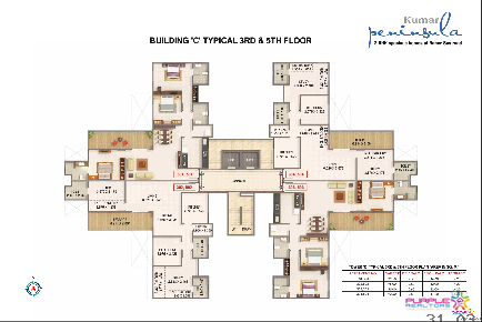 Kumar Peninsula Baner Pashan Link Road Pune 3BHK 4BHK 5BHK Price ...