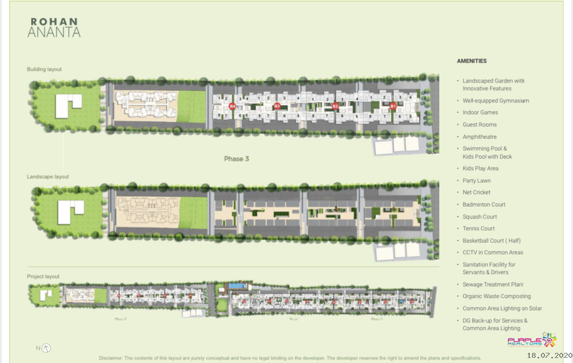 ROHAN ANANTA TATHWADE WAKAD PUNE 1BHK 2BHK PLAN LAYOUT COST SHEET ...