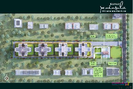 Kumar Peninsula Baner Pashan Link Road Pune 3BHK 4BHK 5BHK Price ...