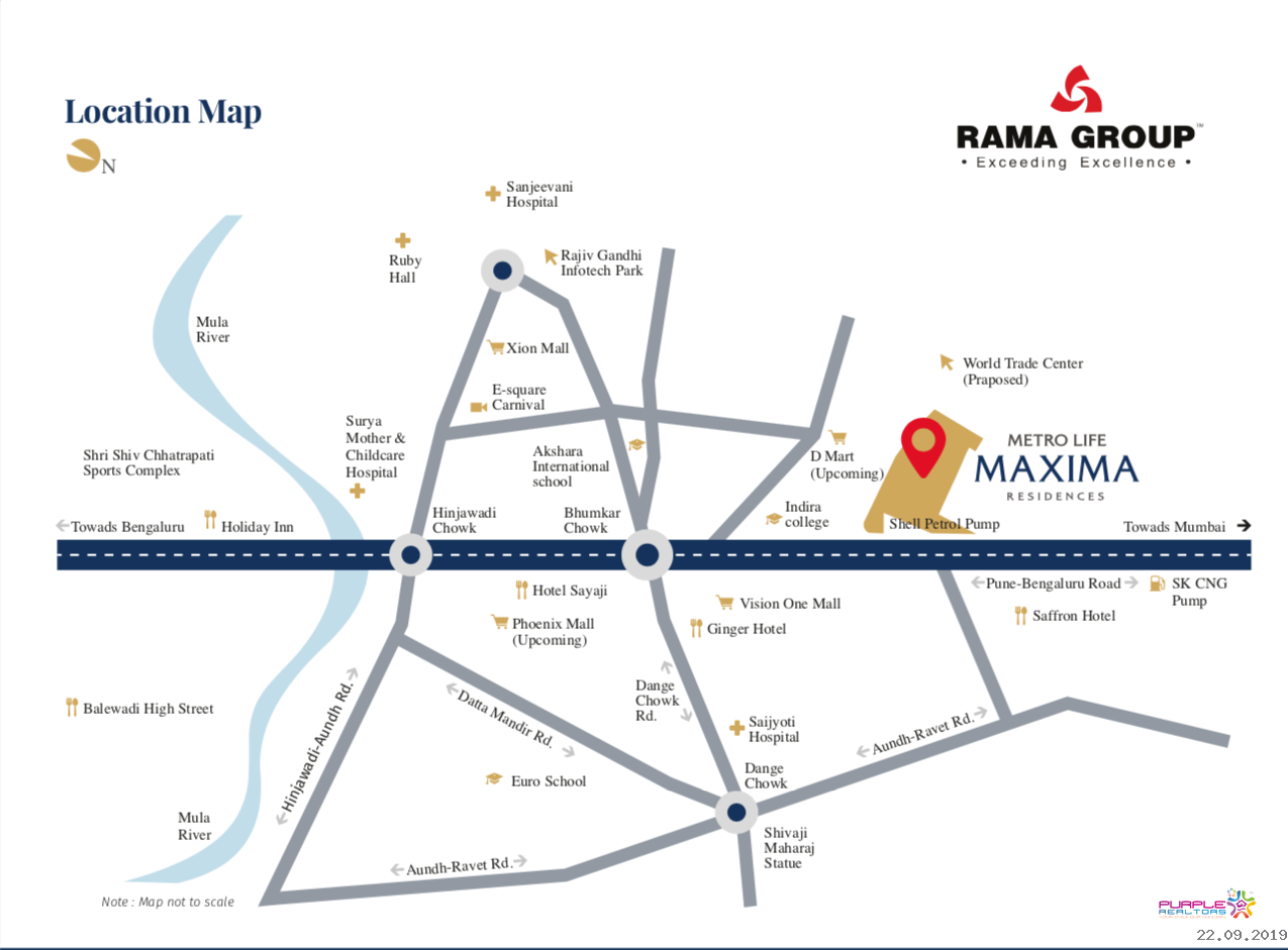 RAMA GROUP METRO LIFE MAXIMA RESIDENCES PHASE I TATHAWADE WAKAD PUNE ...