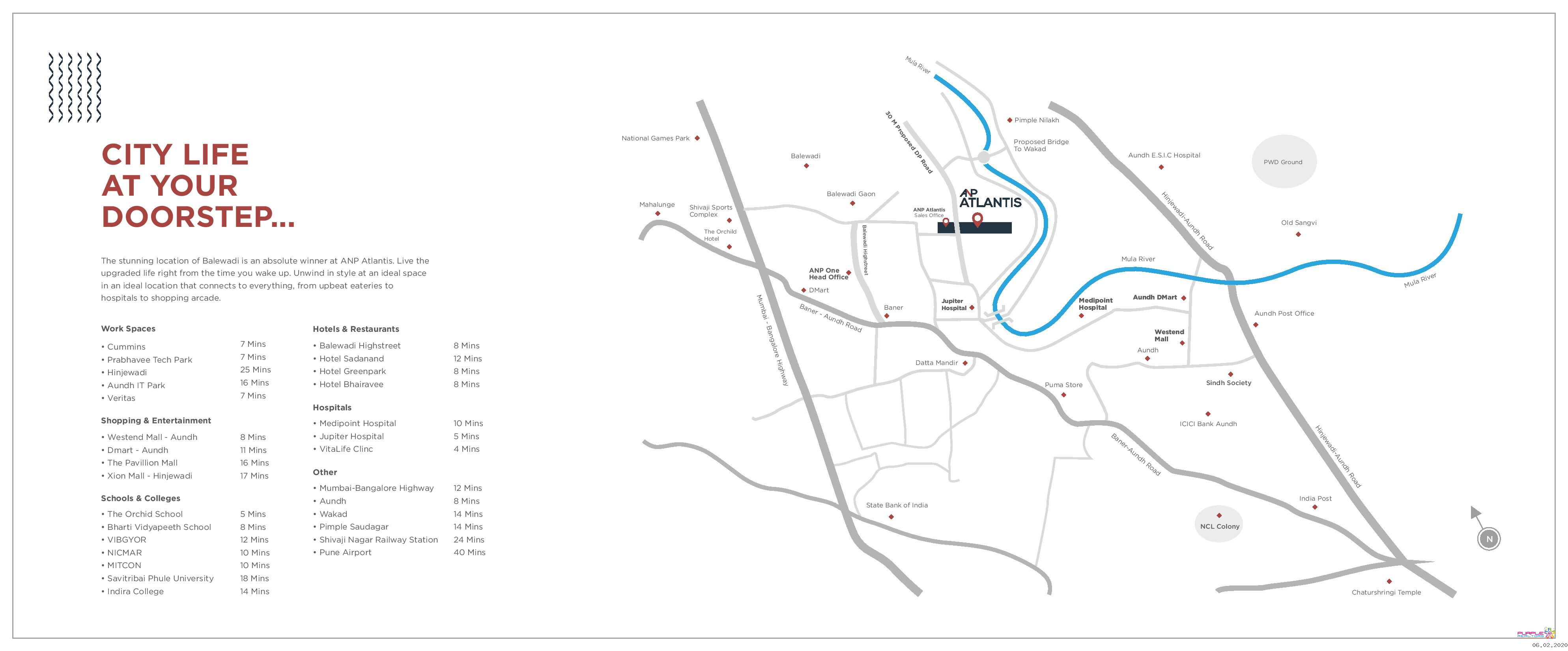 ANP Corp Atlantis Baner Balewadi 2BHK 3BHK 4BHK Price Location Floor ...
