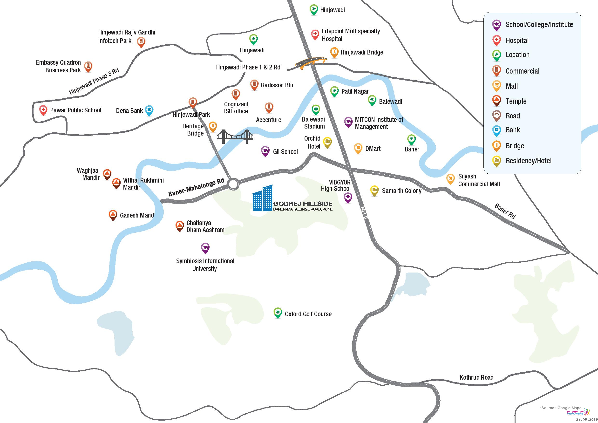 Godrej Hillside Baner Mahalunge Pune 1BHK 2BHK 3BHK Brochuer Cost Sheet ...