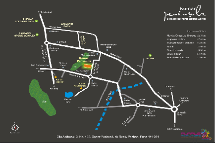 Kumar Peninsula Baner Pashan Link Road Pune 3BHK 4BHK 5BHK Price ...